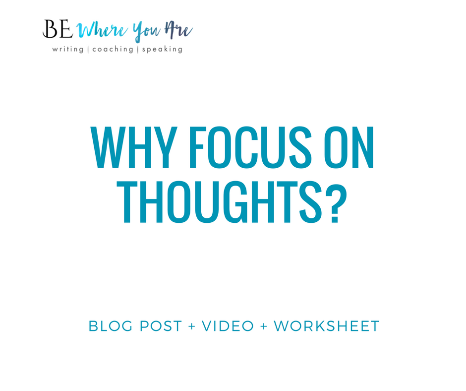 Why Focus on Thoughts? - Dawn M. Hafner